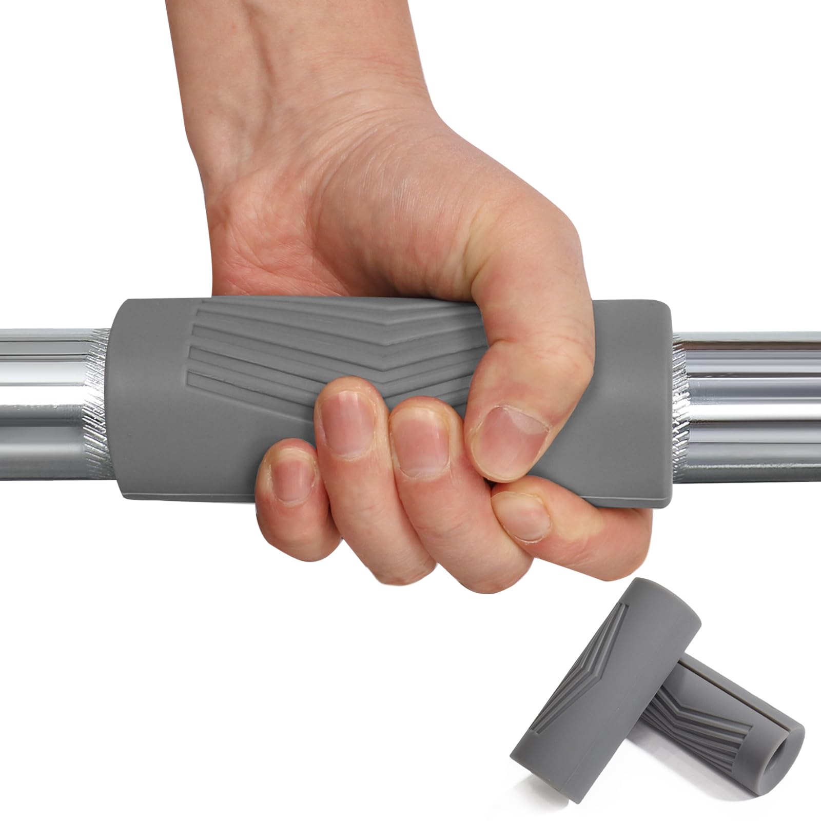 Snapklik.com : Thick Bar Grips For Weight Lifting: Barbell & Dumbbell ...