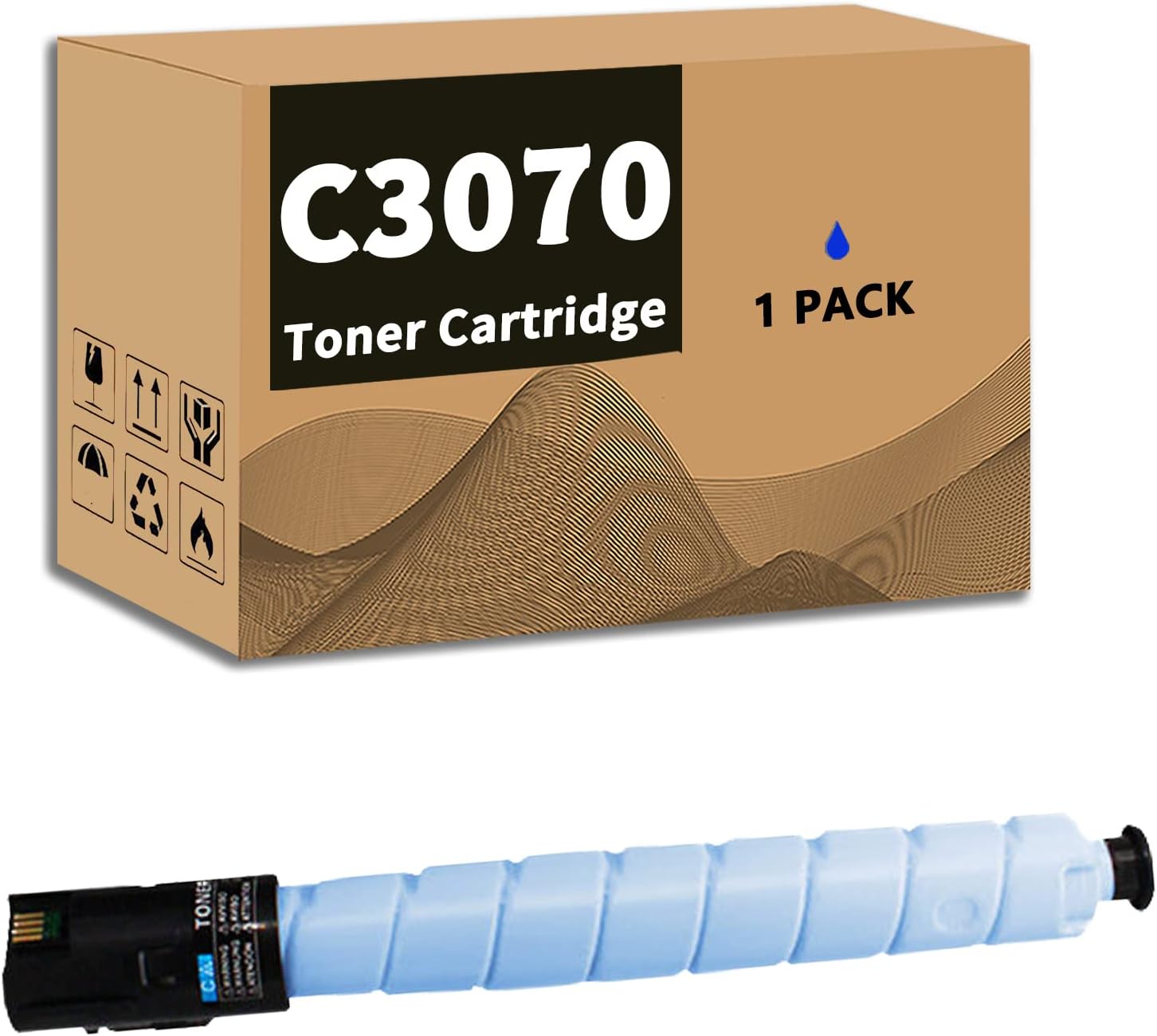 Amazon.com: KROKII for Xerox C3070 Toner Cartridge Replacement Pack for ApeosPort C7070 C6570 ...