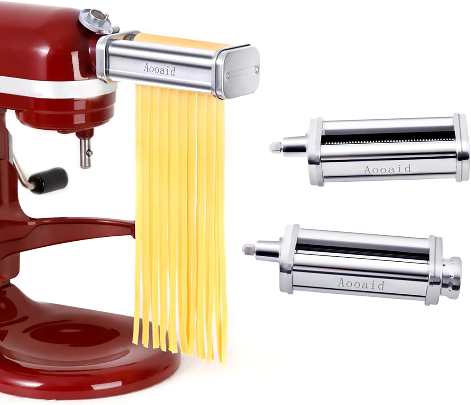 Amazon.com: Pasta Roller & Spaghetti Cutter, Fettuccine Cutter ...