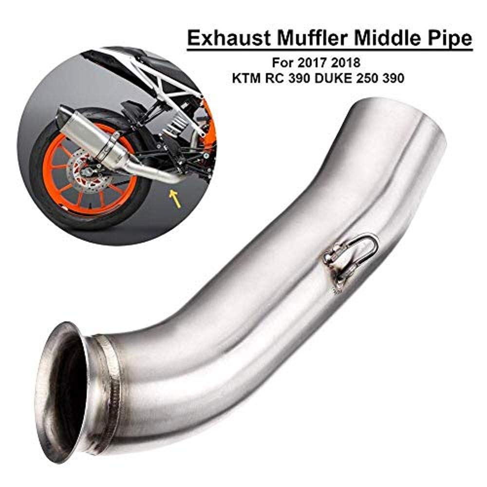 Buy AOWbikes Middle Bend Pipe (Stainless Steel) for KTM RC 390/ KTM ...