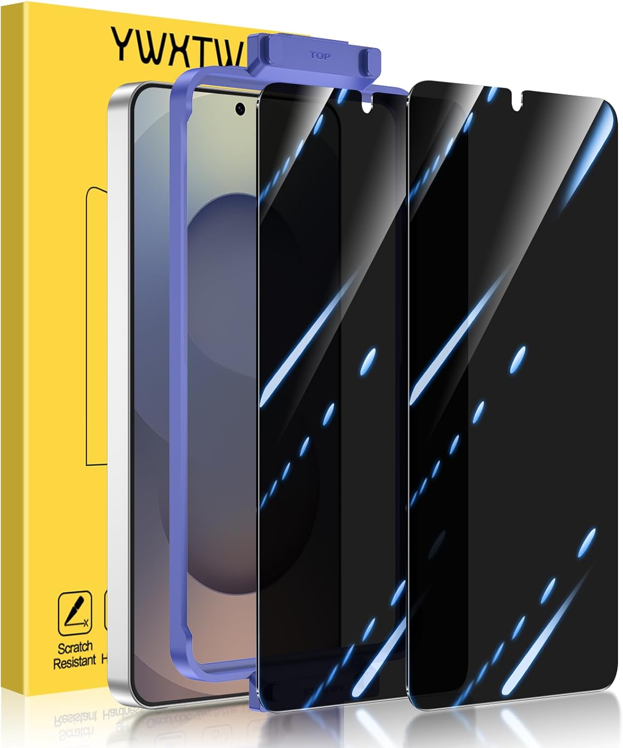 Amazon.com: YWXTW EZ Unlock for Samsung Galaxy S25 Ultra Privacy Screen ...