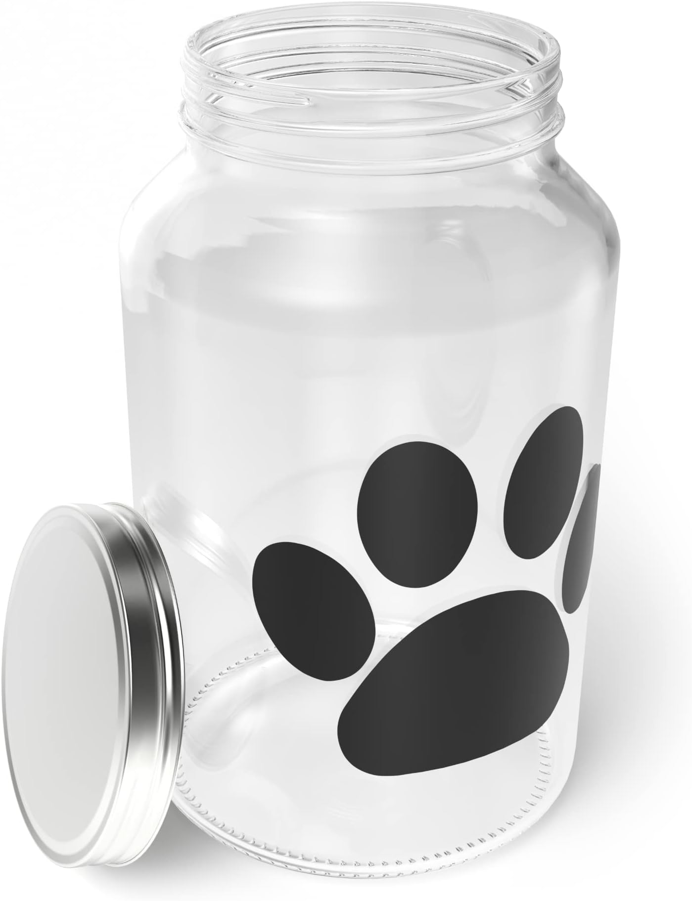 Amazon.com: Amici Home Buddy Paw Chalkboard Canister Large, 140 oz ...