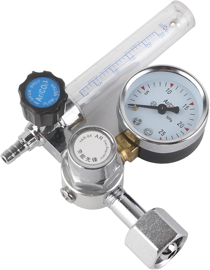 Amazon.co.jp: アルゴンゲージ N CO2メーターレギュレーター圧力計、Tig溶接用溶接機部品、CO2用溶接レギュレーター、溶接用高品質メーターレギュレーター : 産業・研究開発用品