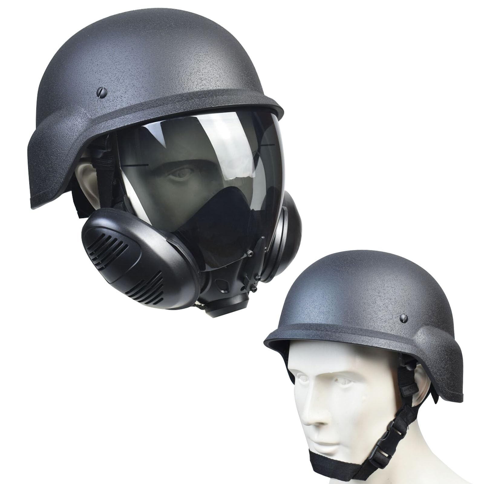 Snapklik.com : Cyber Mask Full Face Anti Fog Goggles And Tactical M88 ...