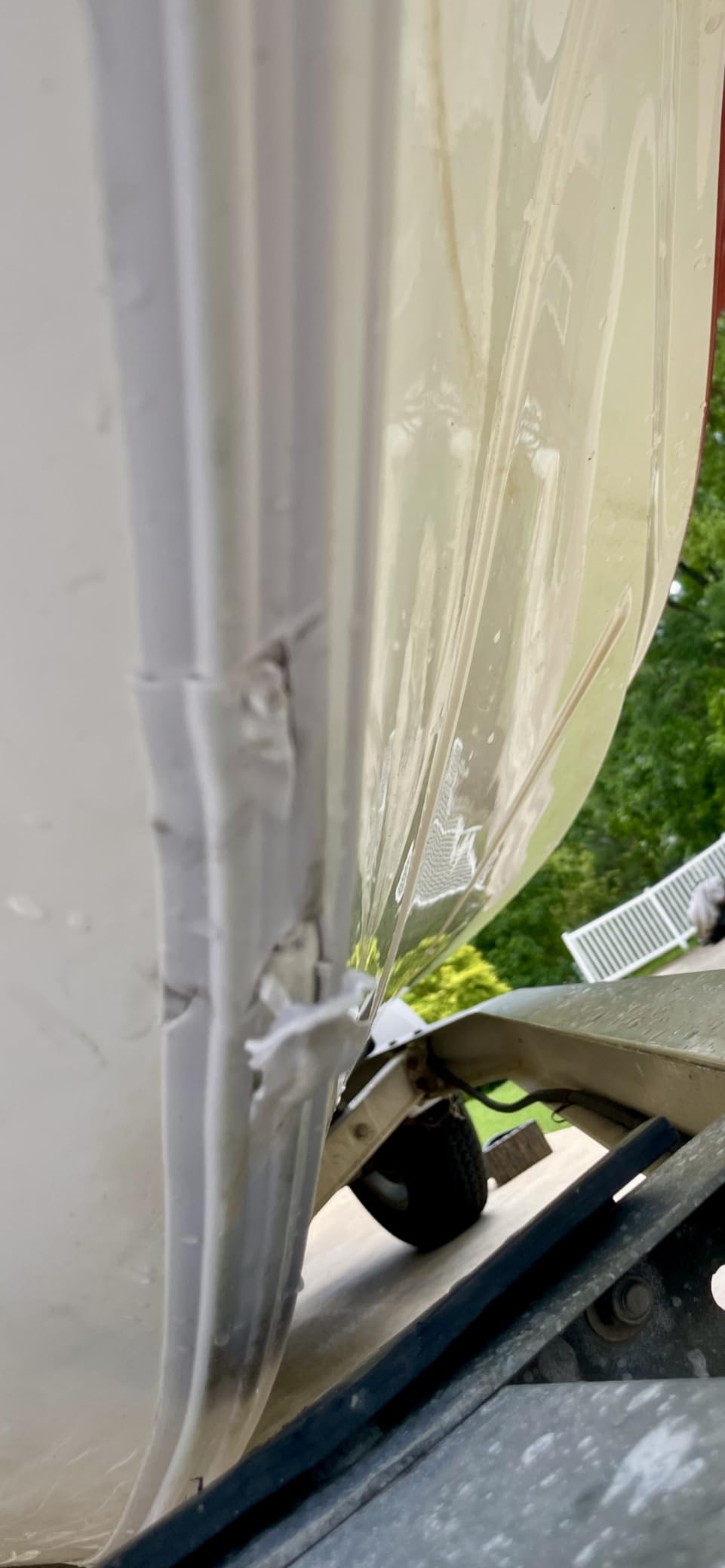 Amazon.com: Sratte 2 Rolls Self Adhesive DIY Keel Guard for Fiberglass ...