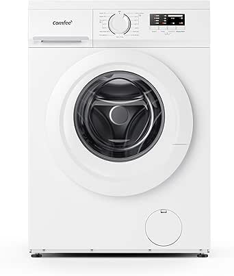 COMFEE' CFE10EW60/W Freestanding Washing Machine,6KG Load,Heat Wash 90 ...