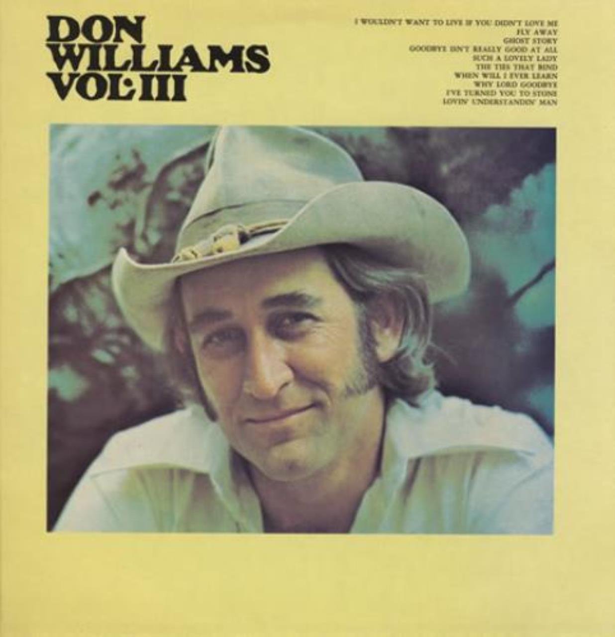 Amazon.com: DON WILLIAMS - vol. iii MCA 37155 (LP vinyl record): CDs ...