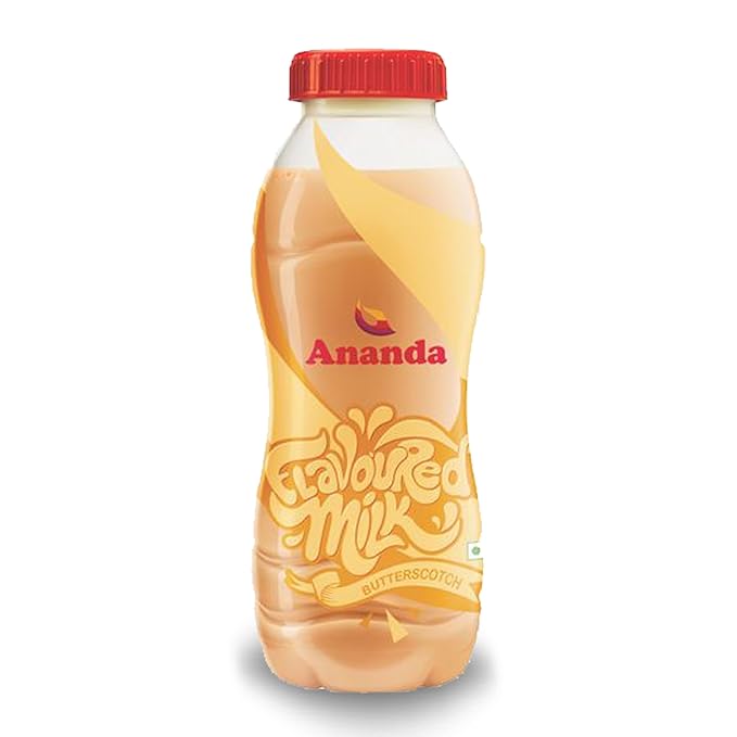 Ananda Flavoured Milk, Butterscotch, 170 ml : Amazon.in: Grocery ...