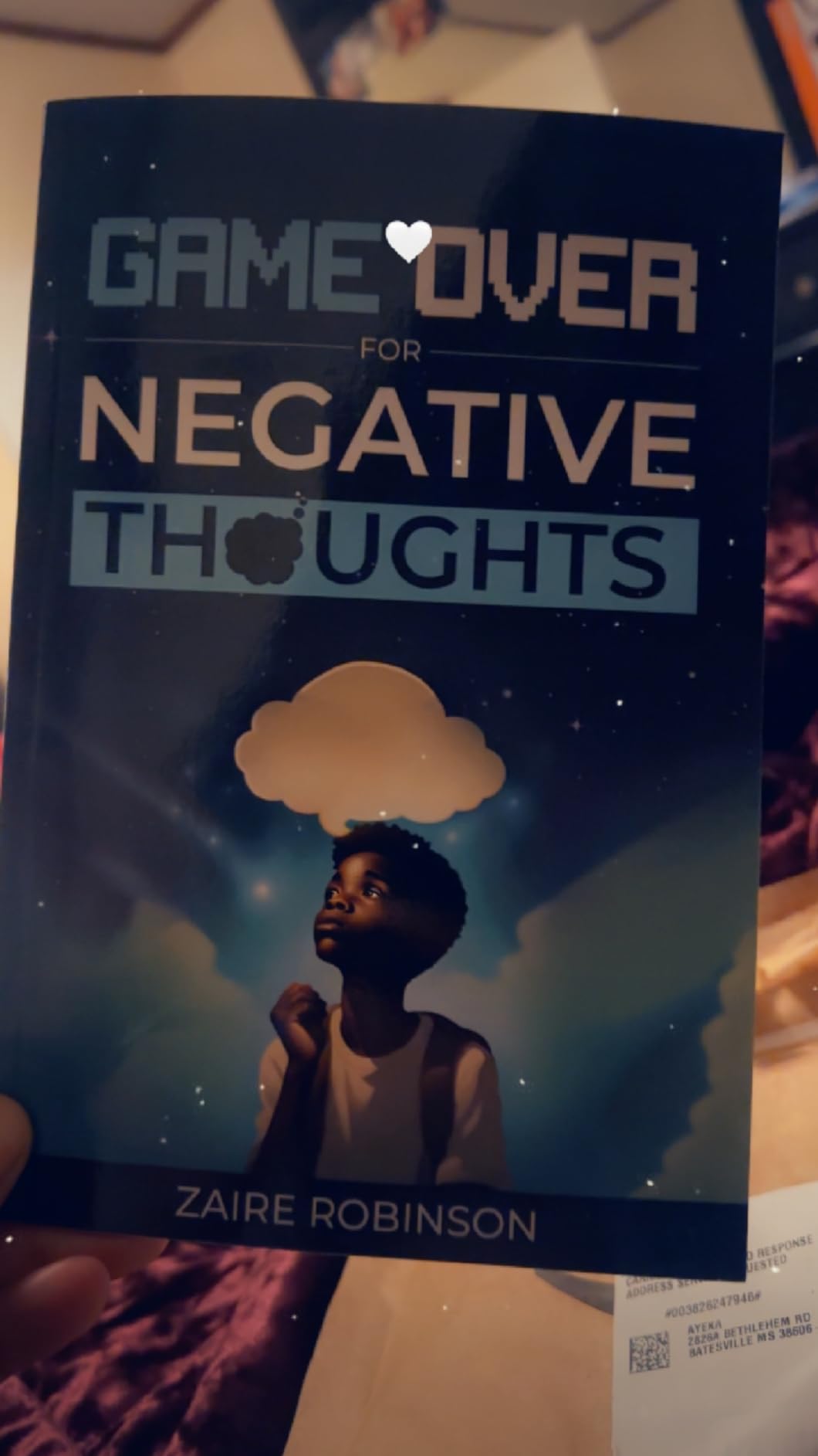 Game Over For Negative Thoughts, Vol. 1: Robinson, Zaire, Scribers ...