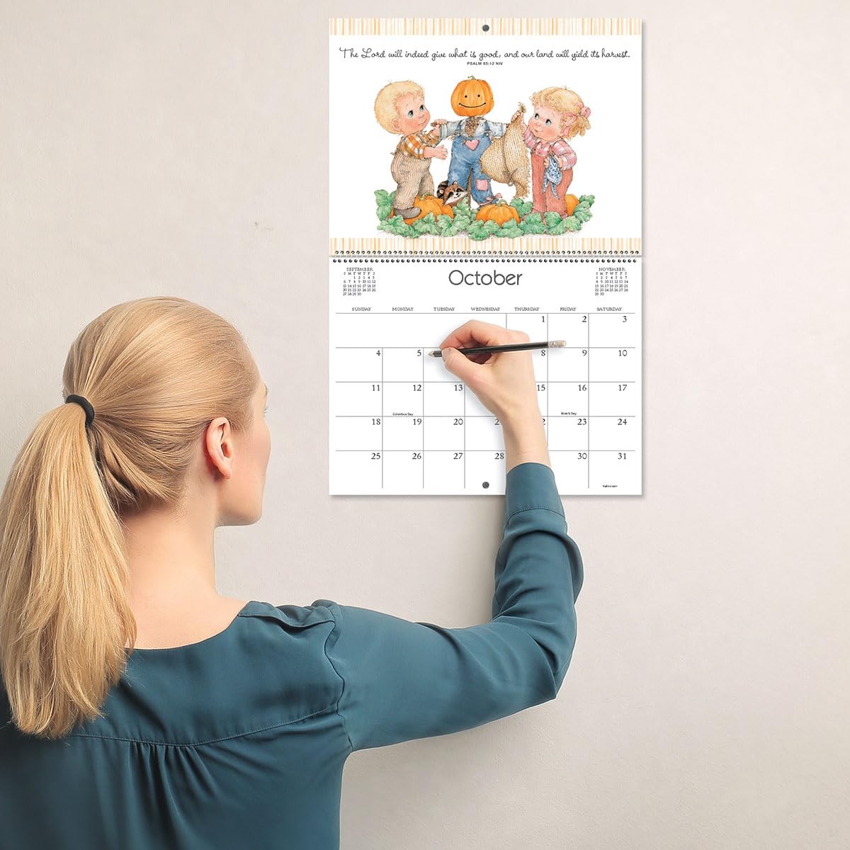 Snapklik.com : 2026 Blessed Are Ye Religious Wall Calendar, 12-Inch X 9 ...