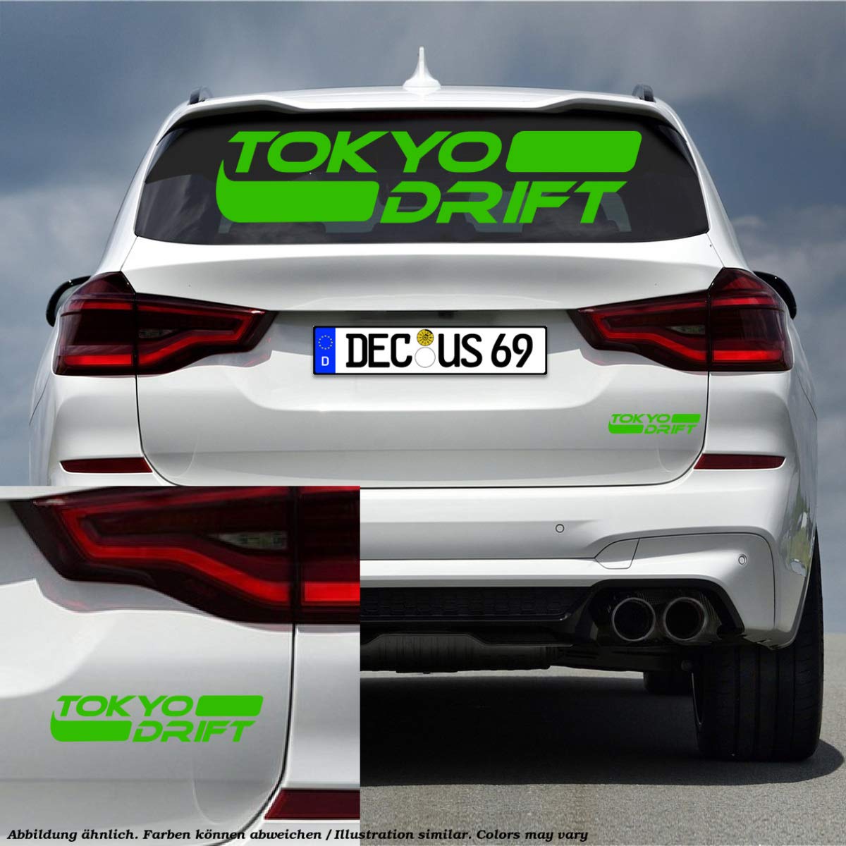 Tokyo Drift Car Stickers