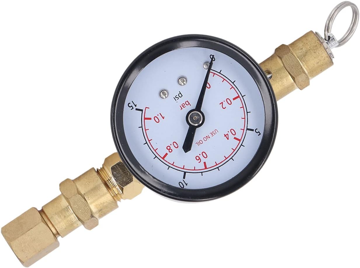 Amazon.com: HOHXFYP Beer Brew Adjustable Pressure Relief Valve, 0-15 ...