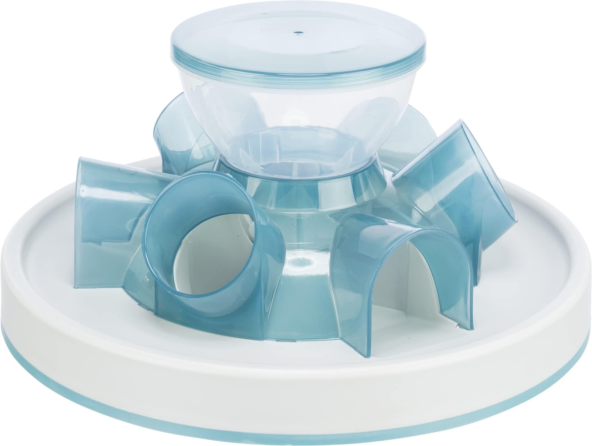 Trixie Cat Activity Tunnel Feeder, Multicolored (Maroon/White),ø 28 cm ...