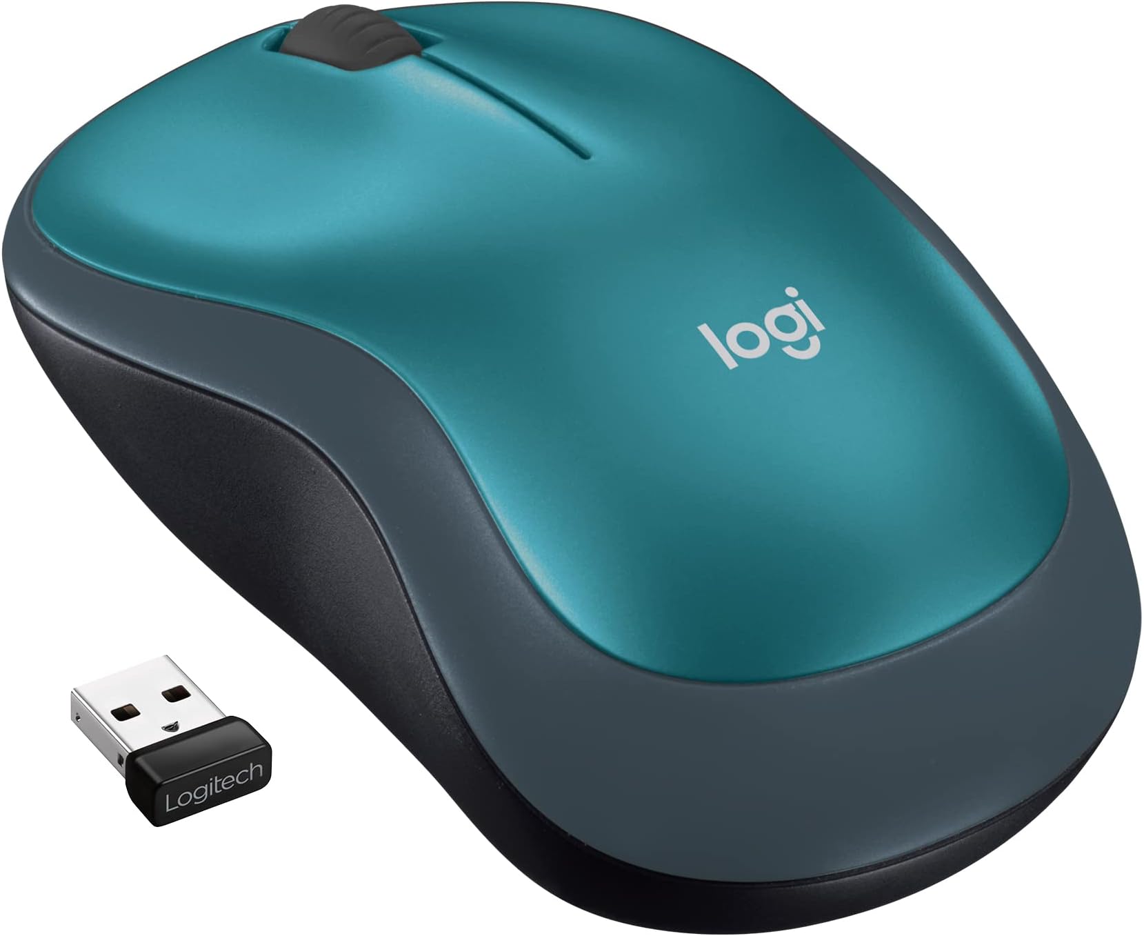 Amazon.com: Logitech M185 Wireless Optical Mouse 2.4 GHz, Blue (910 ...