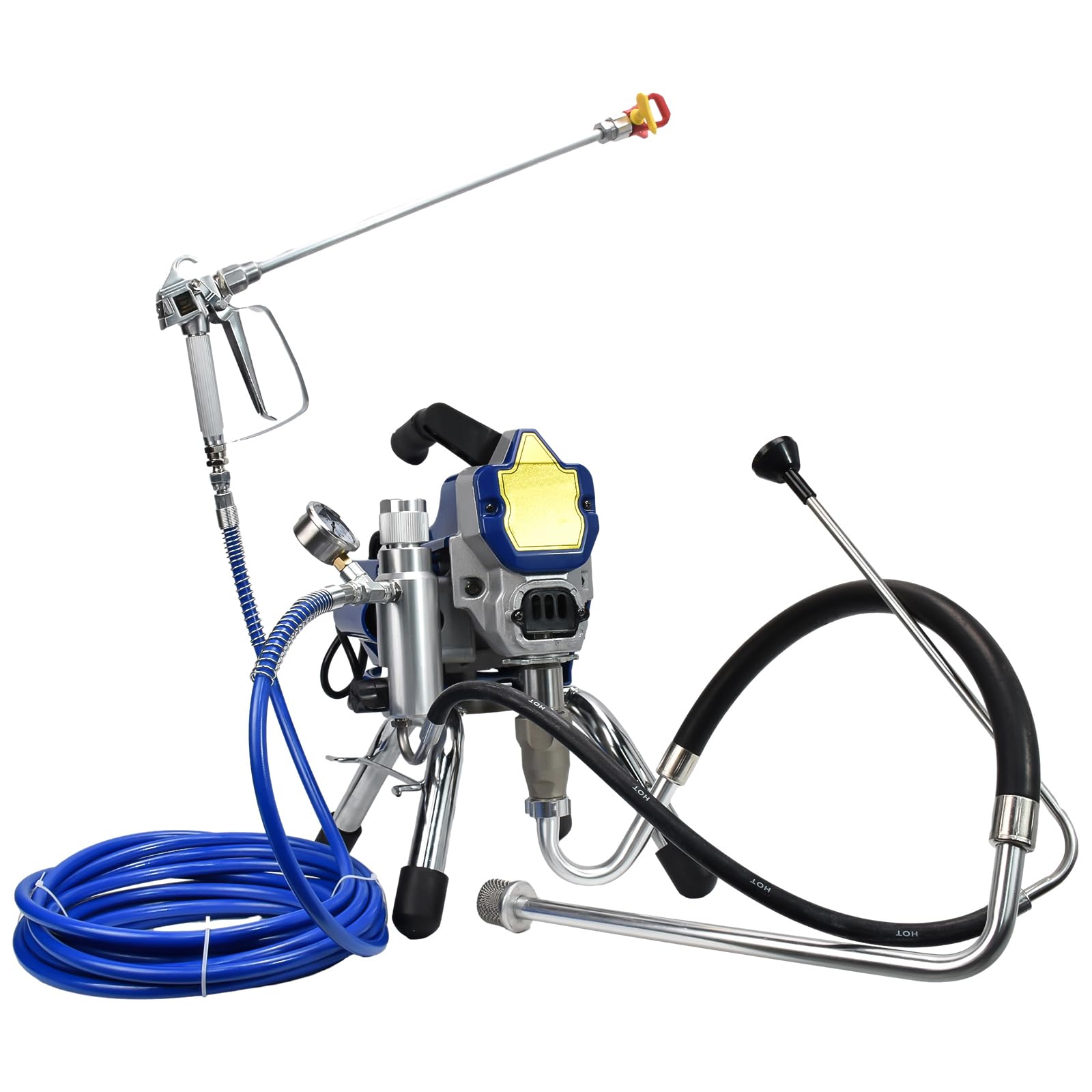 Amazon.com : Stand Airless Paint Sprayer,3500W 3300PSI High Efficiency ...
