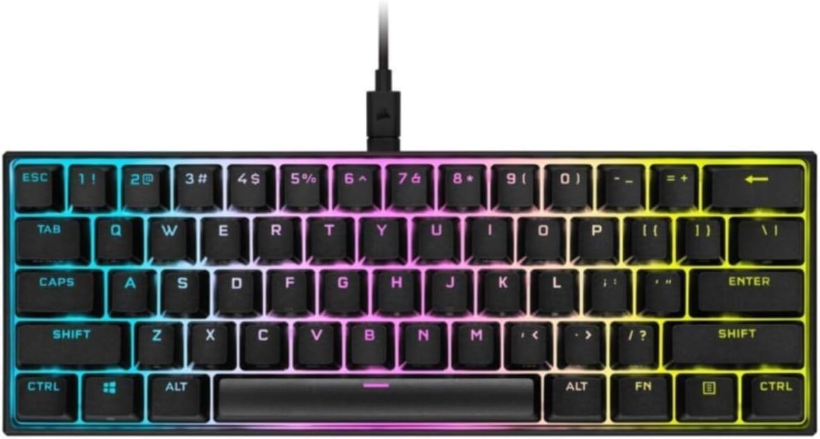 Amazon.com: Razer Huntsman Mini 60 Percent Wired Optical Clicky Switch ...
