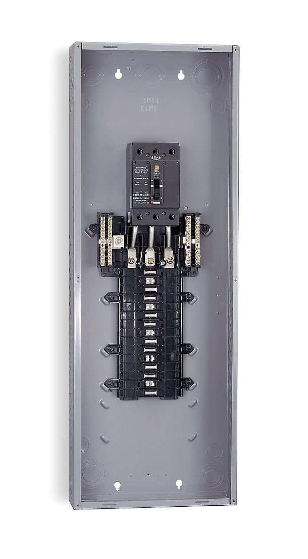 Square D Load Center,100A,CB,3 Phase,27 Spaces (QO327M100): Electrical ...