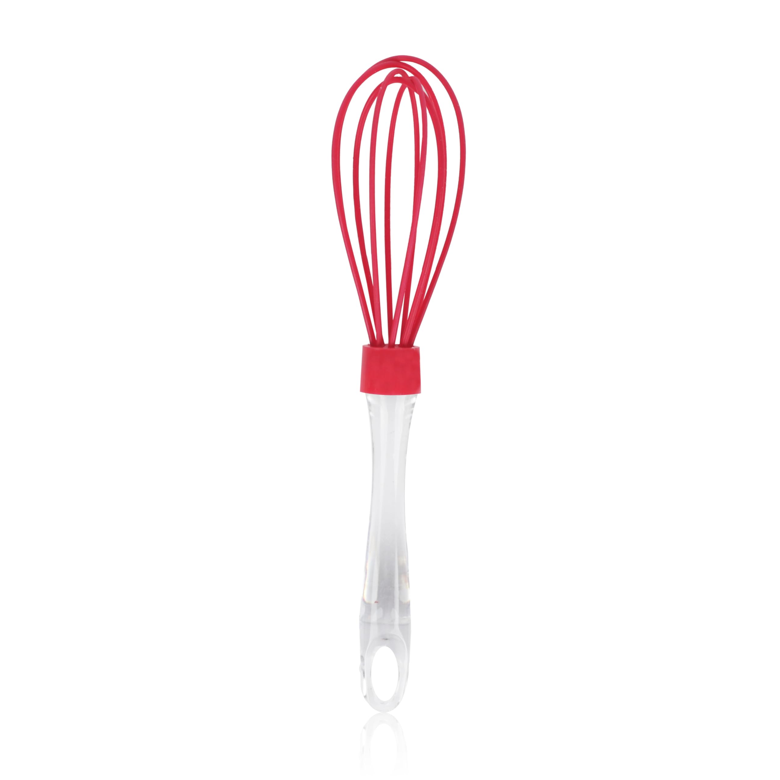 Amazon.com: Silicone Whisks for Cooking, Non-Scratch, Clear Acrylic ...