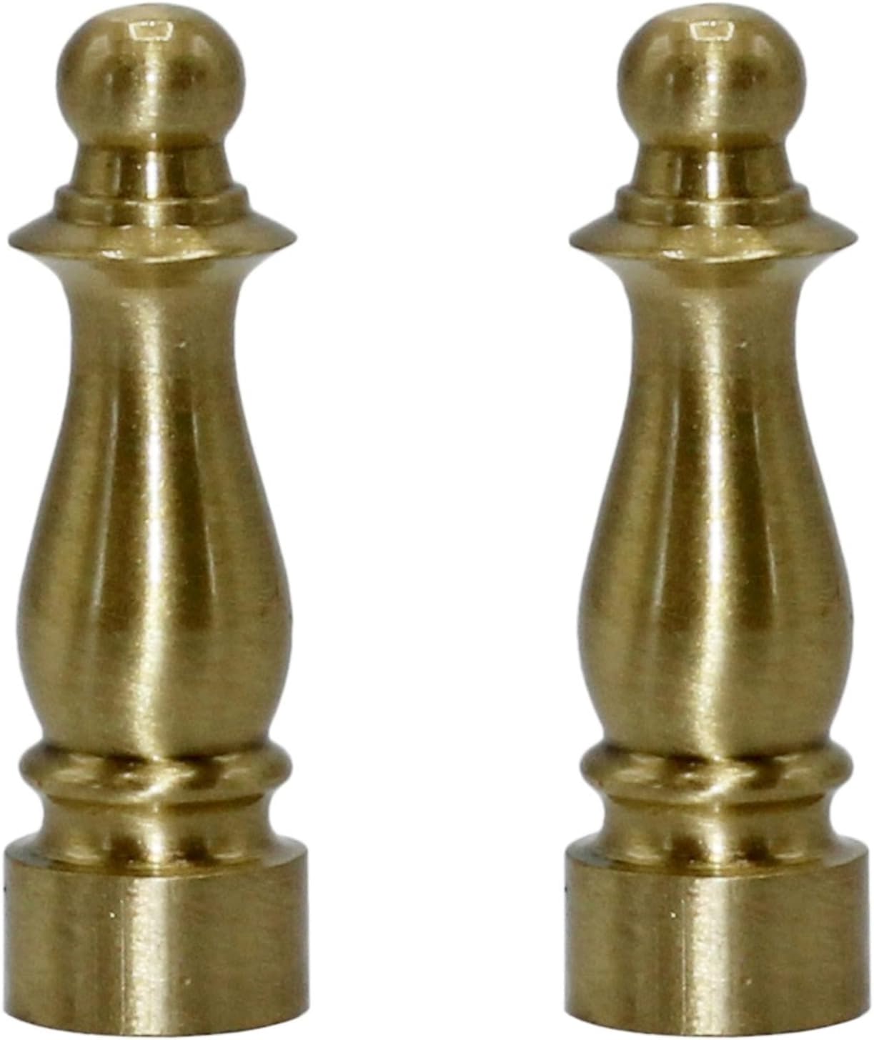 DGBRSM 2PCS 1-1/2 Inch Lamp Finial Small Spherical Lamp Finishes for ...