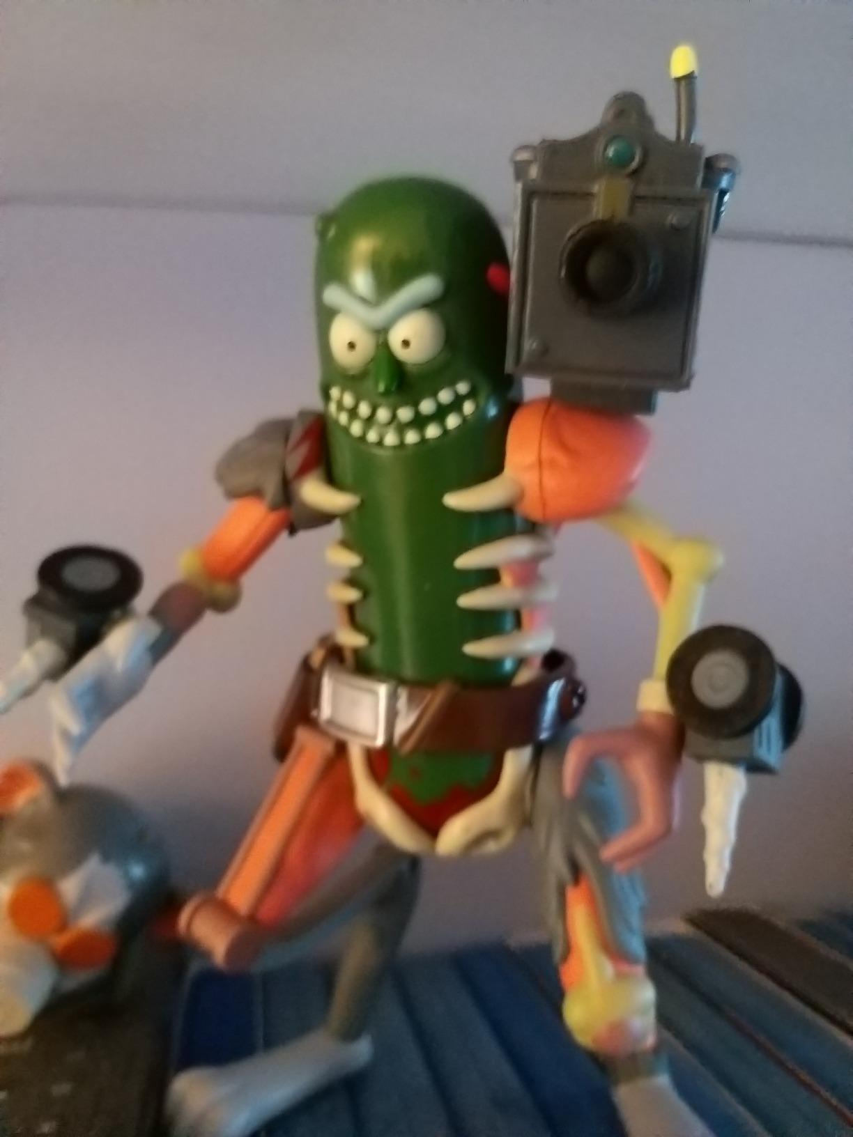Funko Action Figure: Rick and Morty: Pickle Rick - Collectable Toy ...