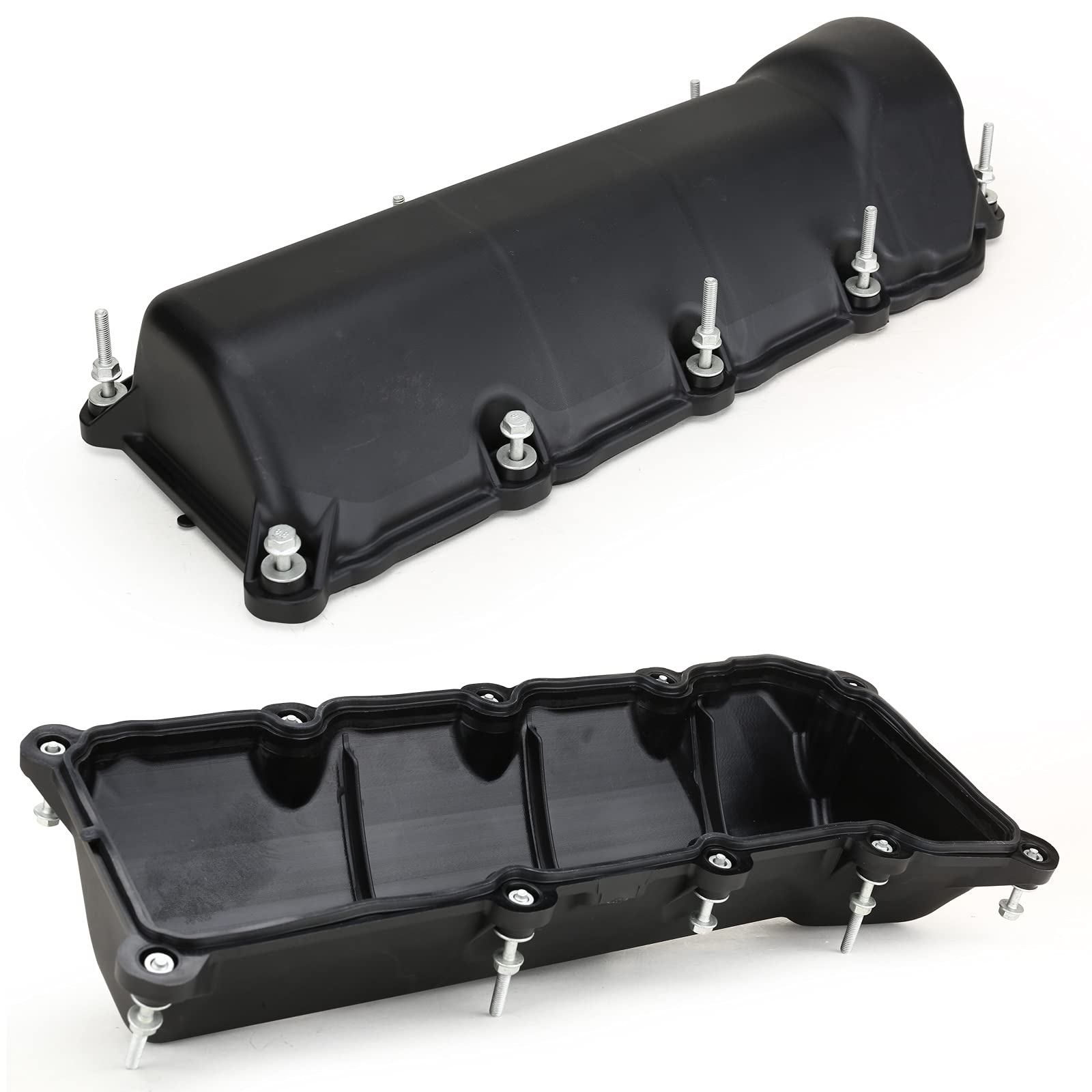 MITZONE Left & Right Engine Valve Covers with Gasket Bolts Compatible ...