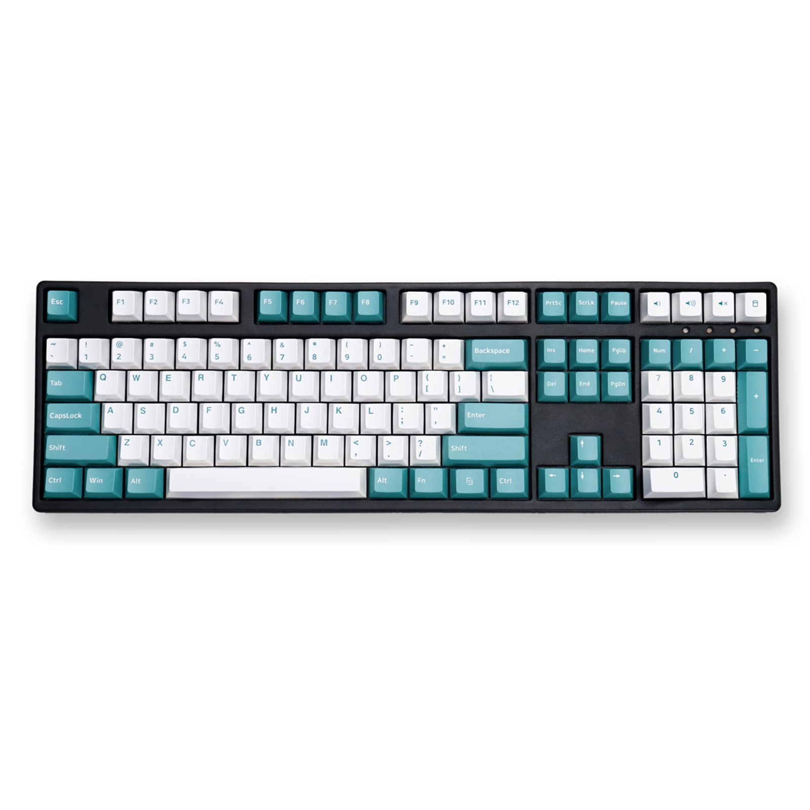 Buy 144 Keys Double Keycaps PBT Cherry Profile Keycap Set Fit for 60% ...