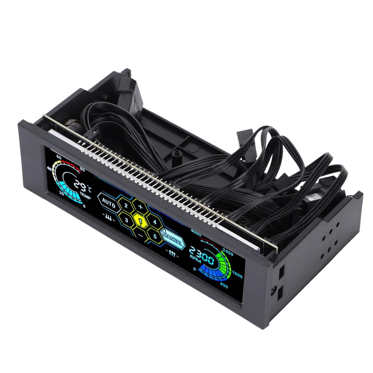 Touchscreen Temperature Monitor, Precise Control 4 Pin Interface Low ...