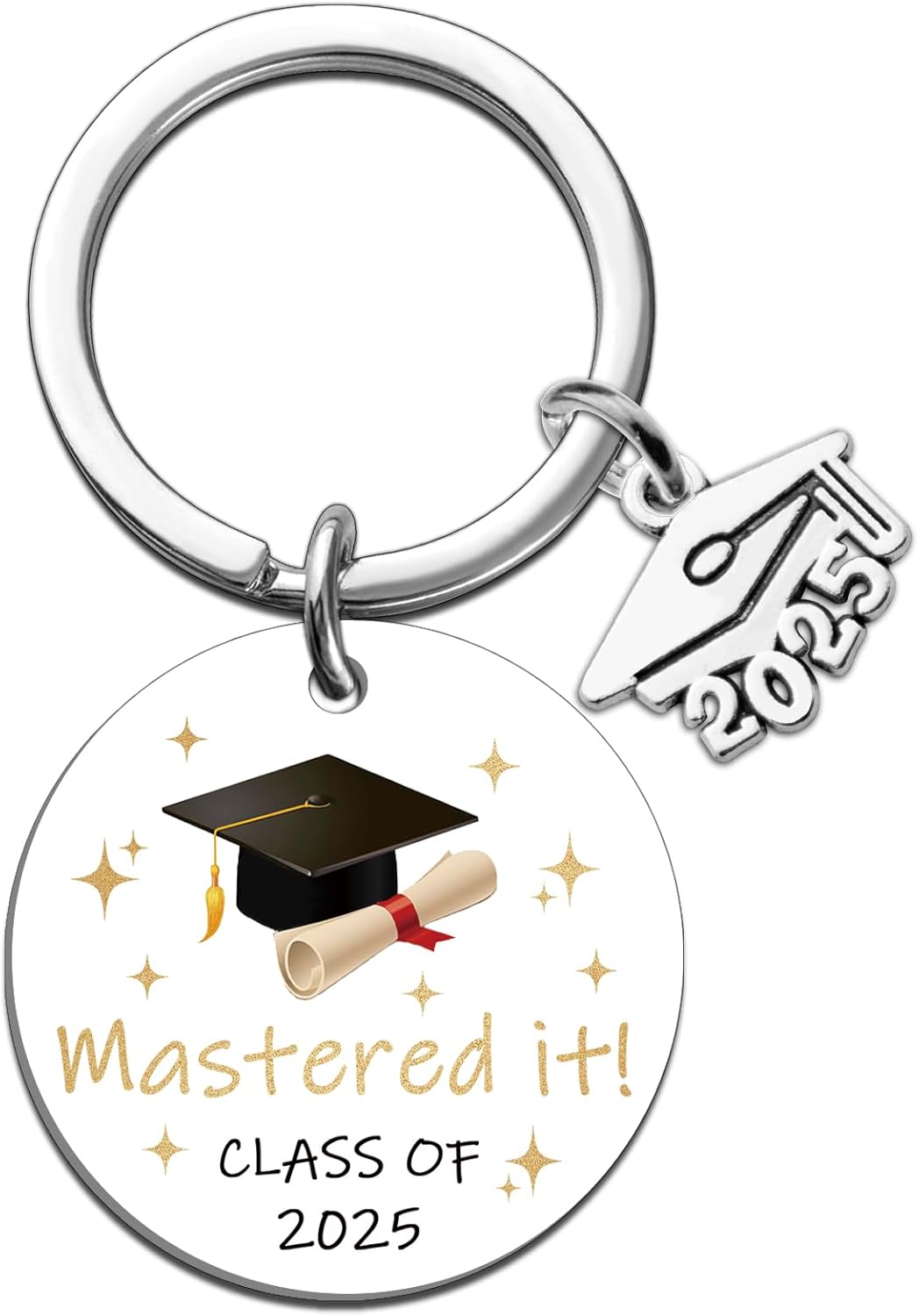 Amazon.com: Graduation Gifts for Her Him Class of 2025 Keychain 2025 ...