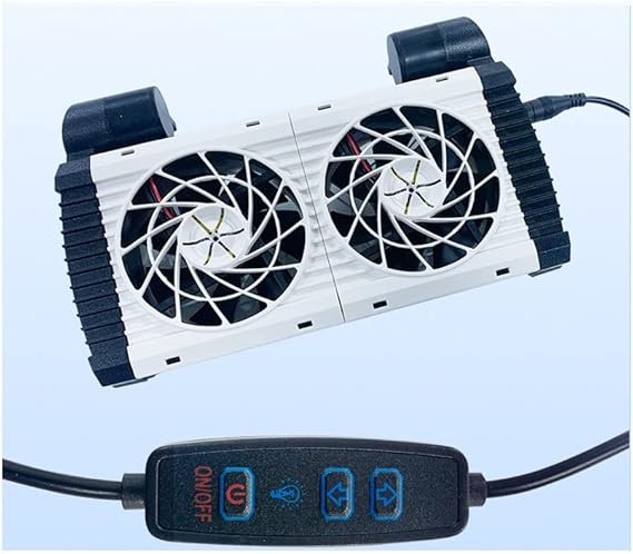Amazon.com: LONDAFISH Aquarium Chillers Aquarium Fan Fish Tank Cooling ...
