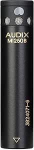 Amazon.com: Audix M1250B Miniaturized Cardioid Condenser Microphone ...