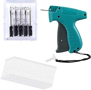 WEZCHUGHAOL Price Tag Gun Set, Tagging Gun for Clothing with 6 Needles ...