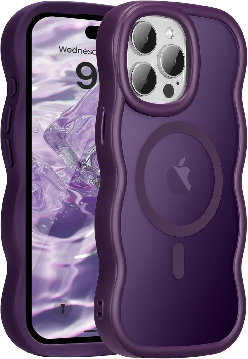 Amazon.com: UEEBAI Magnetic for iPhone 16 Pro Max Case, Compatible with MagSafe, 2025 ...