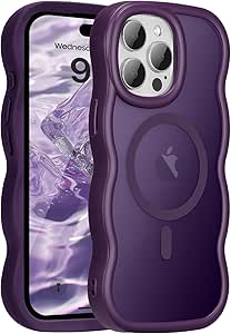 Amazon.com: UEEBAI Magnetic for iPhone 16 Pro Case, Cute Cover Compatible with MagSafe, 2025 ...