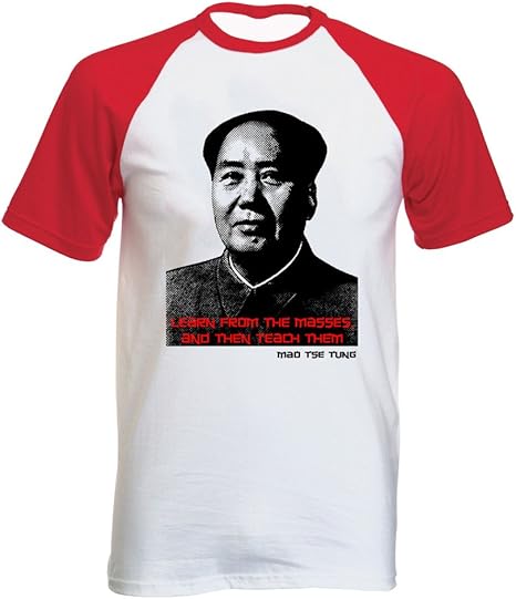 teesquare1st Men's Mao TSE Tung 1 Red Short Sleeved T-Shirt : Amazon.co ...
