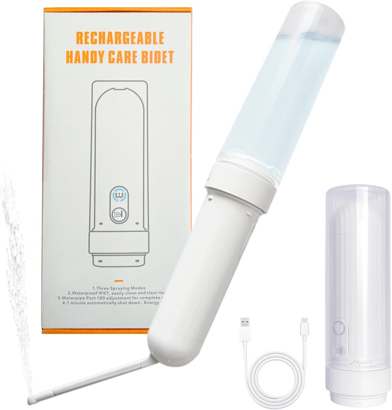Amazon.com: Upgraded Portable Bidet with Type-C Rechargeable, Travel ...