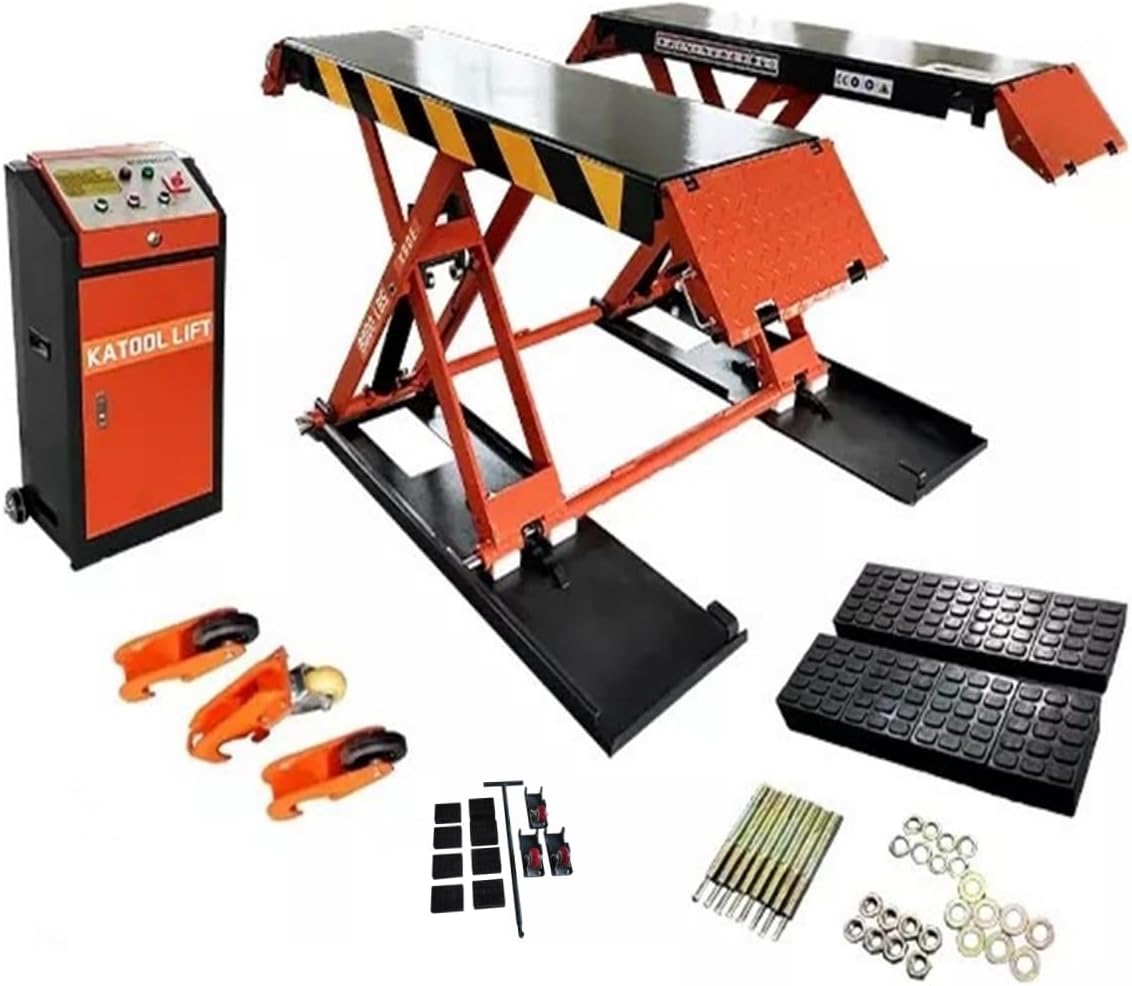 Amazon.com: KATOOL Scissor Lift 8000 lbs X90E Mid Rise Scissor Lift ...