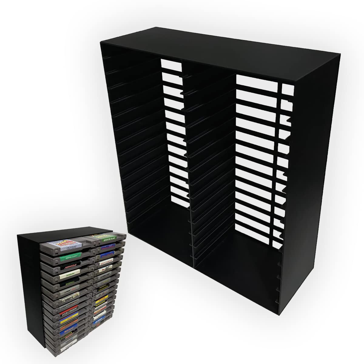 R2D3 Rack display for Nintendo Entertainment System (NES) games (Holds ...