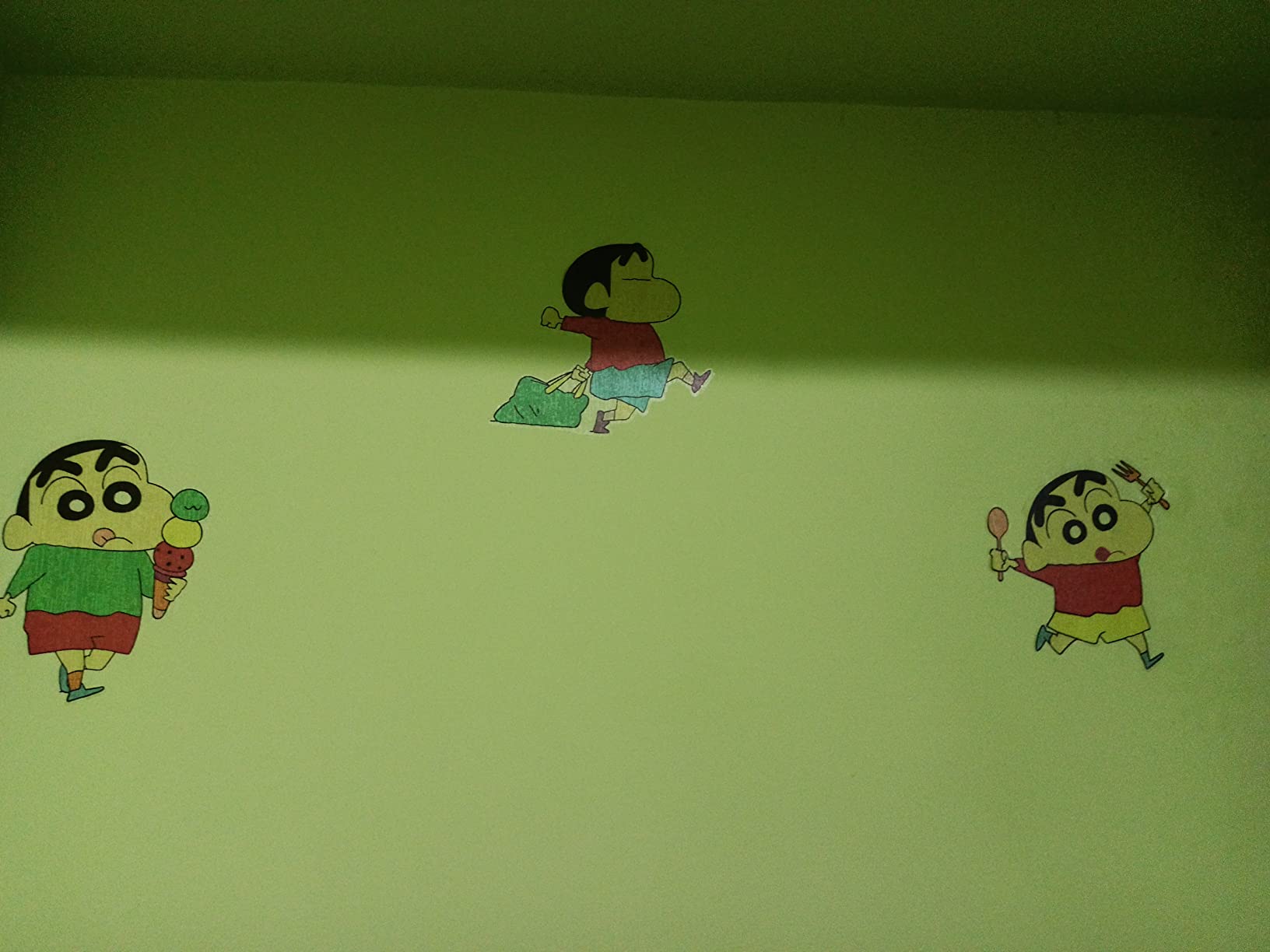 Wallstick "Shin Chan" wallsticker (Vinyl 80 cm x 50 cm) : Amazon.in ...