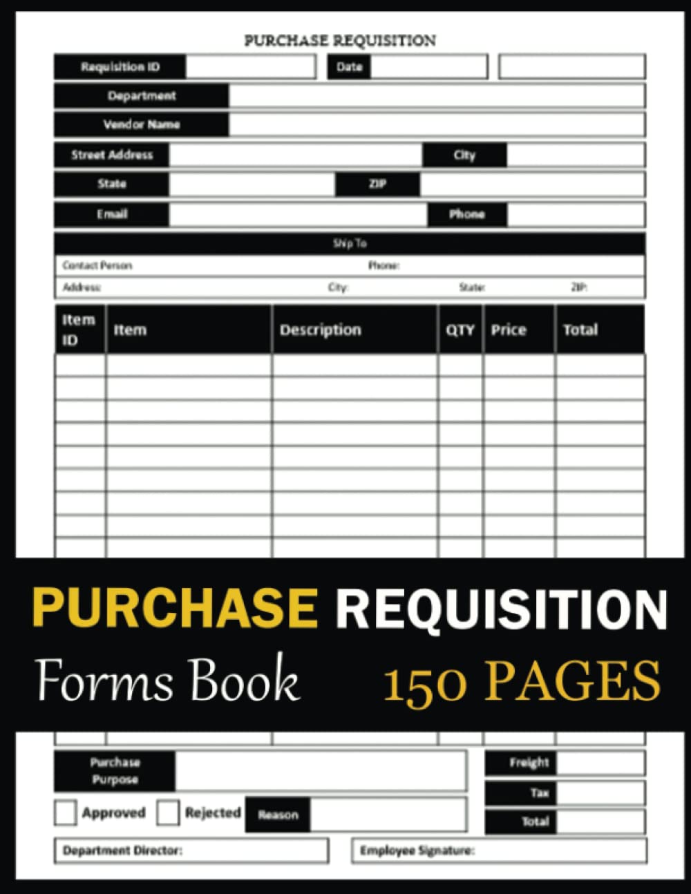 Amazon.com: Purchase Requisition Forms Book: 75 Sheets | Purchase ...