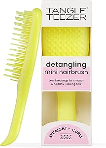 Tangle Teezer | The Mini Ultimate Detangler Hairbrush | Gentle on Wet ...