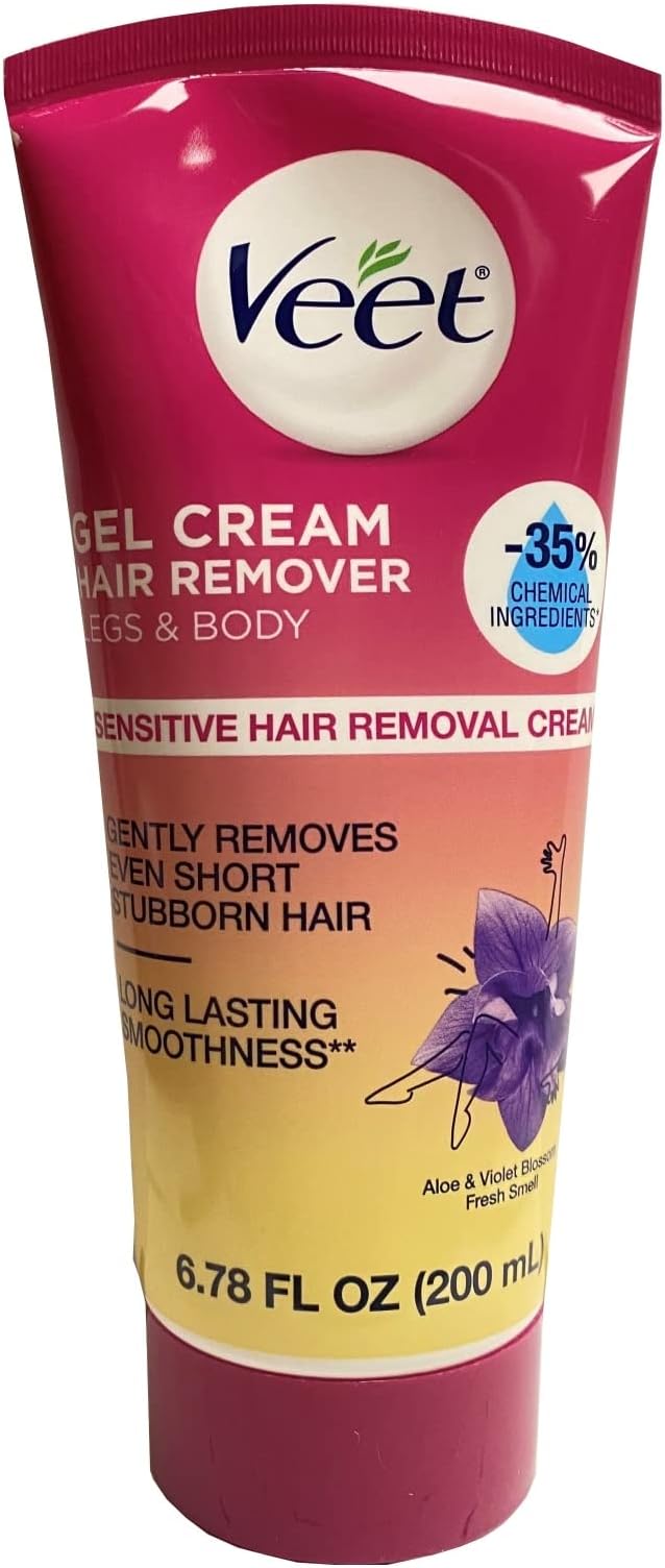 Amazon.com: Veet Hair Removal Cream Sensitive Skin with Aloe Vera ...