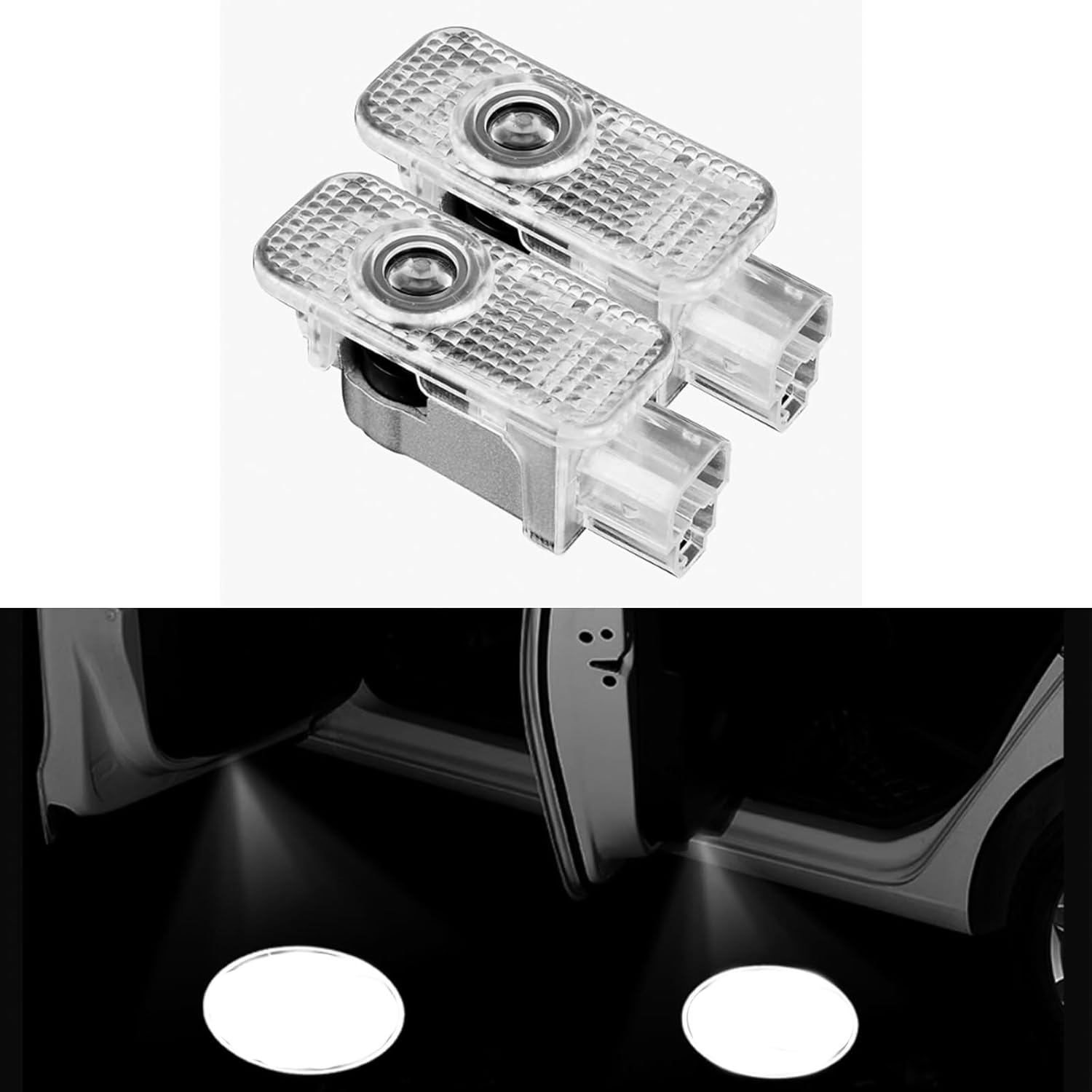 Amazon.com: Car Door Logo Projector Light, Ghost Shadow Courtesy Lamp ...