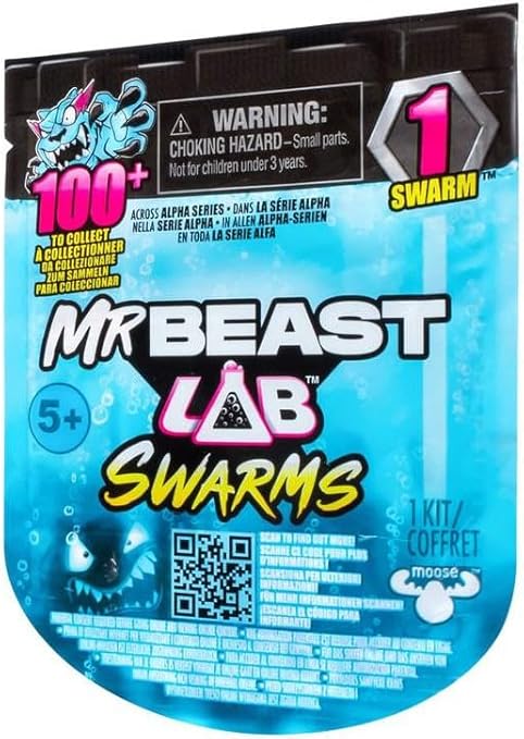 Amazon.com: MrBeast Lab Swarms Mystery 1 Inch Figure Single Pack, 1 ...