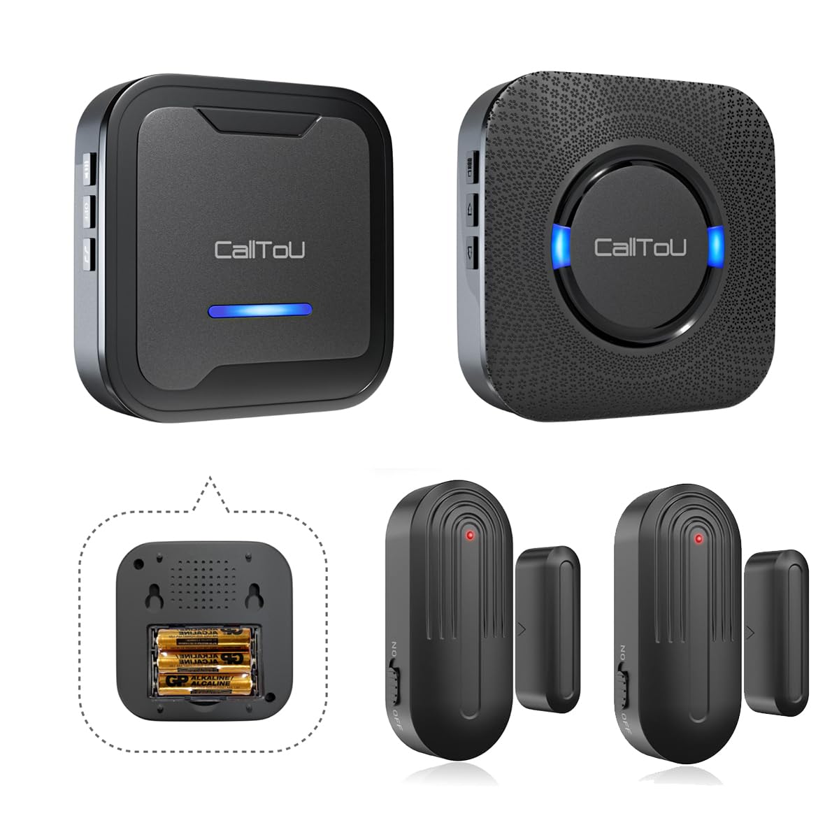 Amazon.com: CallTou Door Alarms for Dementia, Wander Alert Door Alarm ...