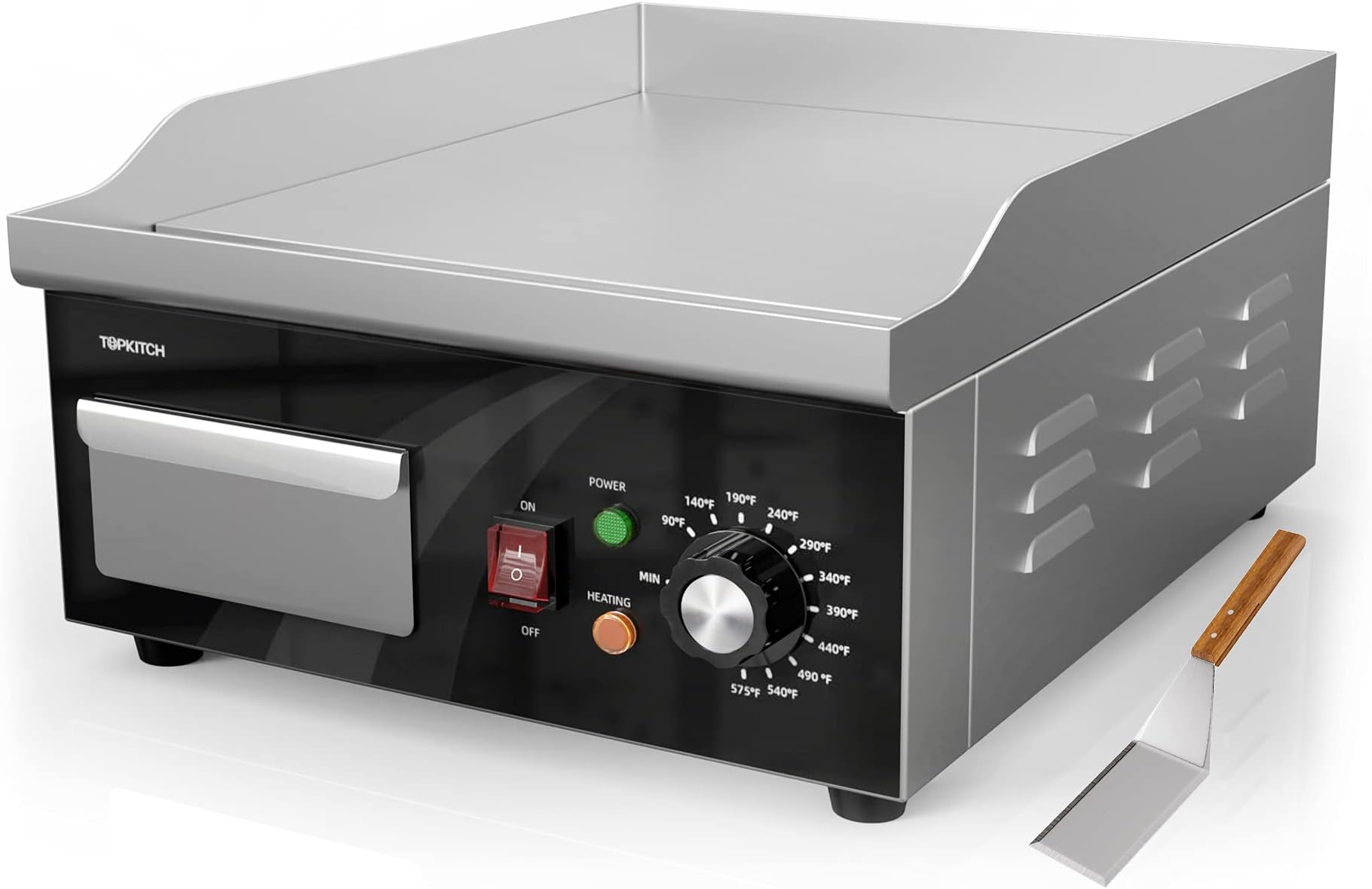 Amazon.com: Wolf Gourmet Precision Electric Griddle, Indoor Grill, 200 ...