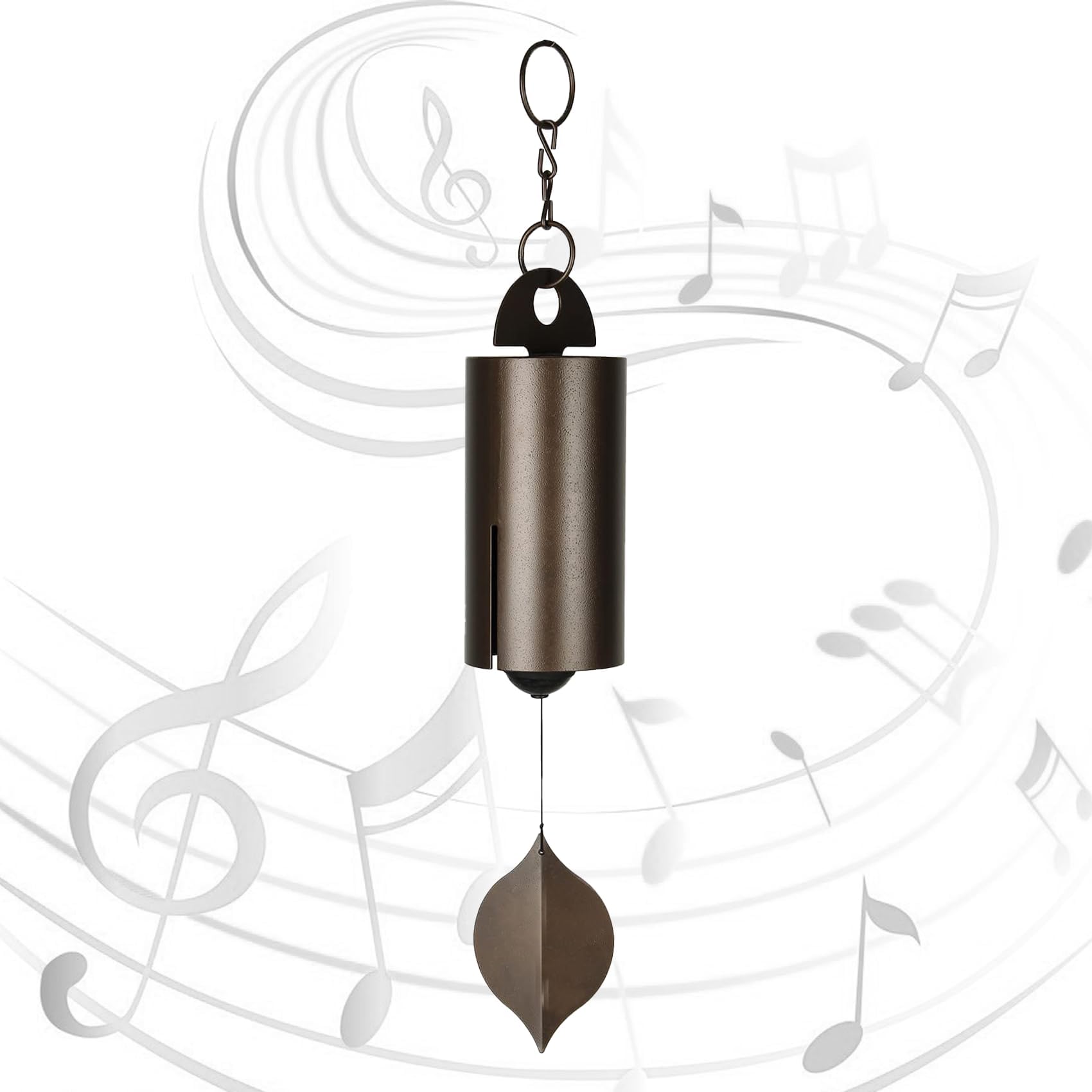 Amazon.com : ADEXTOT Deep Tone Memorial Wind Chime Antique Copper ...