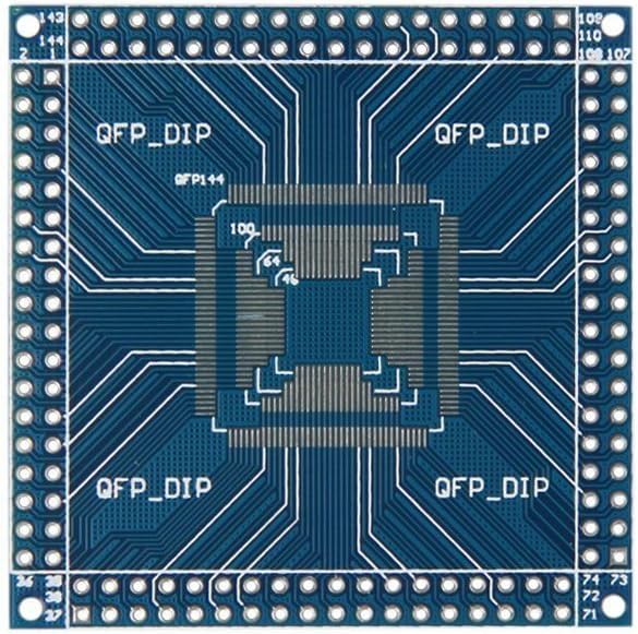 Amazon.com: Electronic Accessories Qfn 32/44/48/64/100/144 Pin 0.5Mm to ...