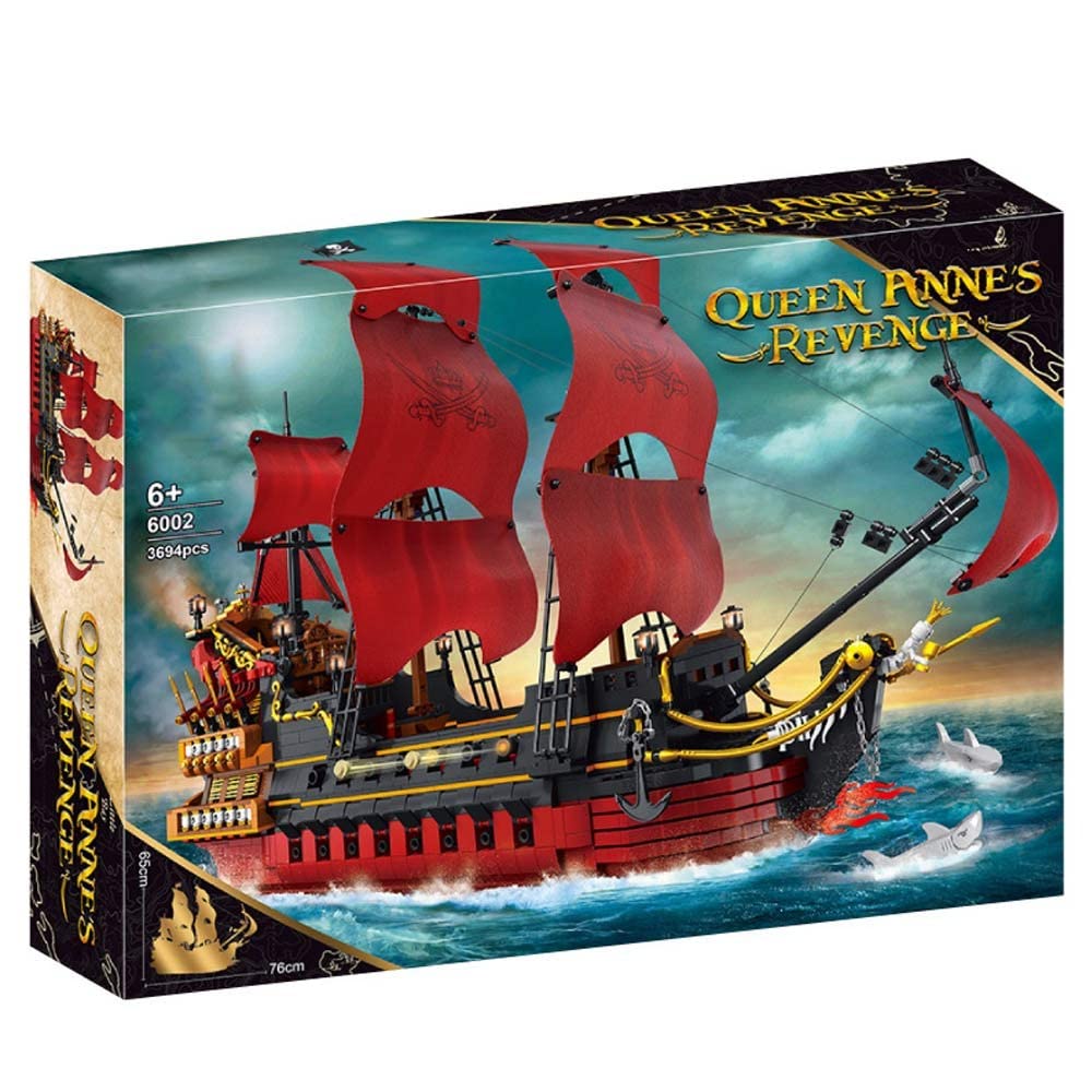 Buy Revenge of Anne Pirate Ship Model, Pirate Ship Model Kit, The Queen ...