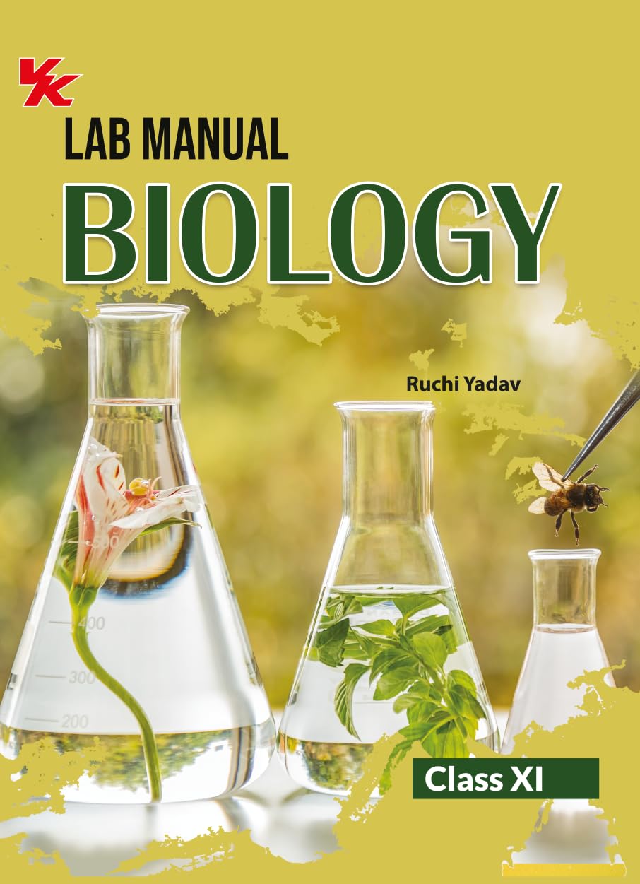 Lab Manual Biology (HB) With Worksheet | For Class 11 | CBSE Based ...