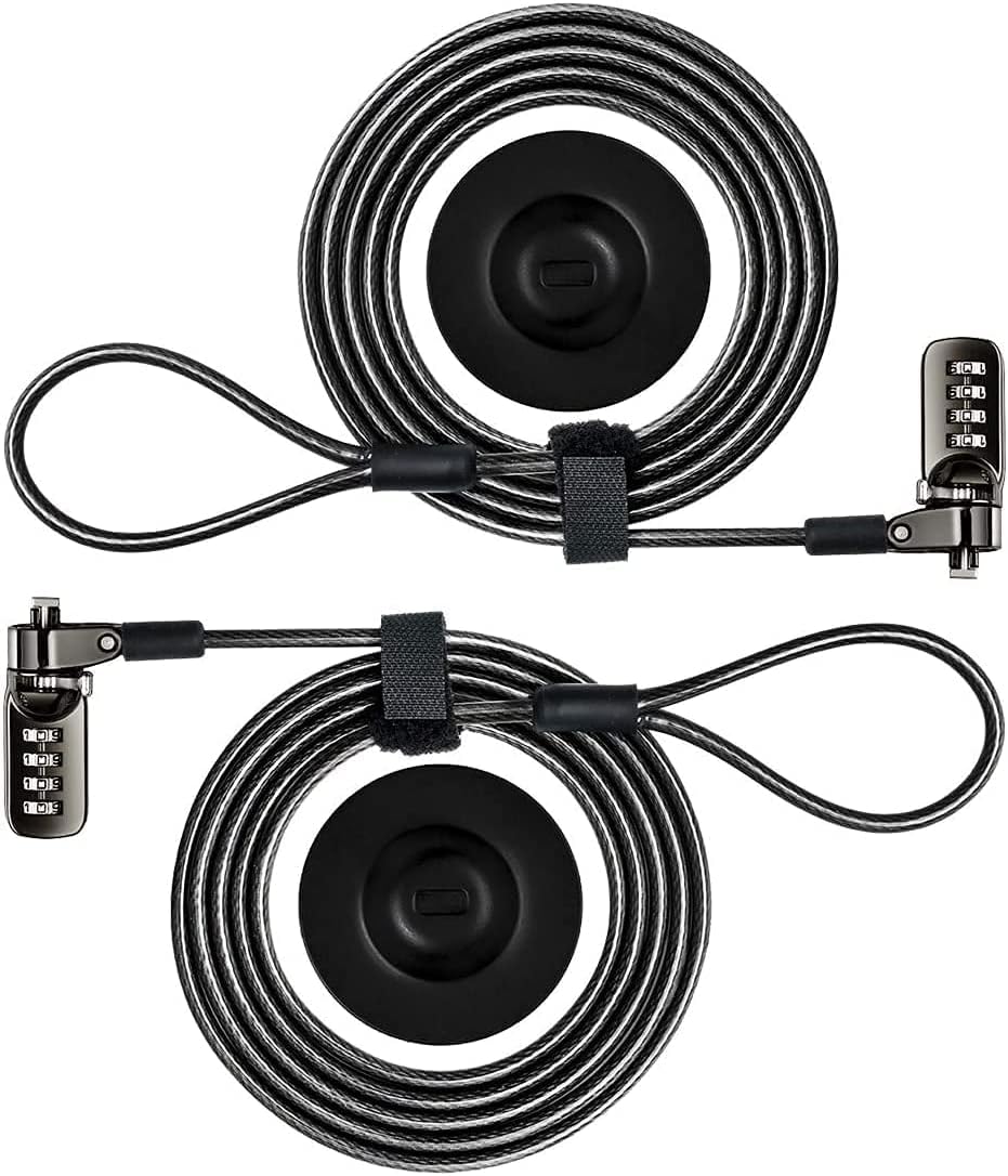 Amazon.com: I3C Laptop Cable Lock 4 Digital Combination Lock Security ...